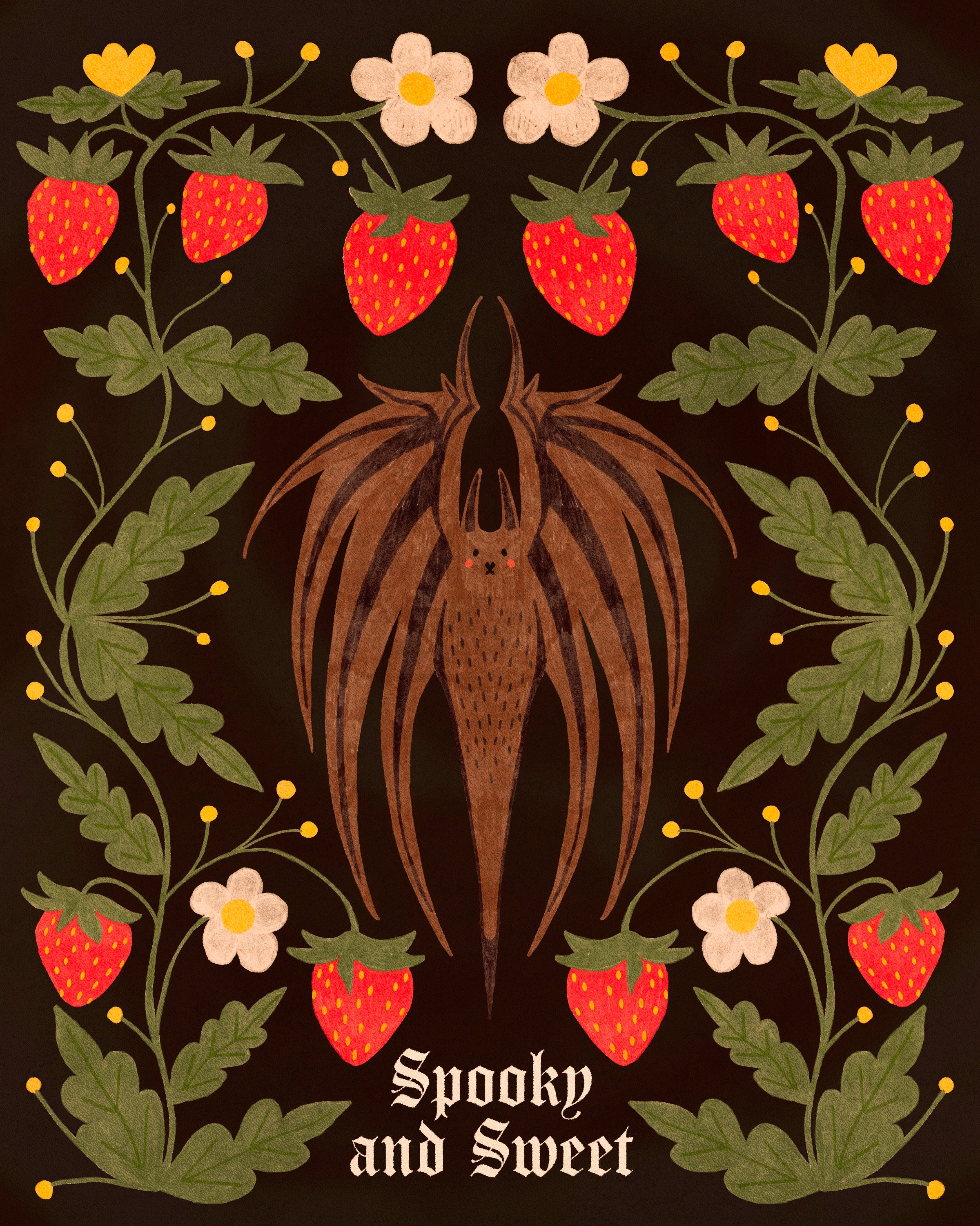 Spooky and Sweet Print – Delicate Type