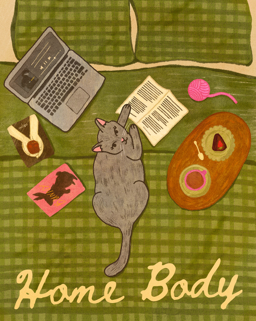 Home Body Print – Delicate Type
